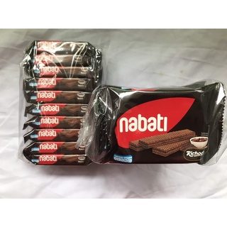 Bánh Sôcôla Richoco Nabati Chocolate Wafer (lốc 10 gói x 20g) | Shopee Việt Nam