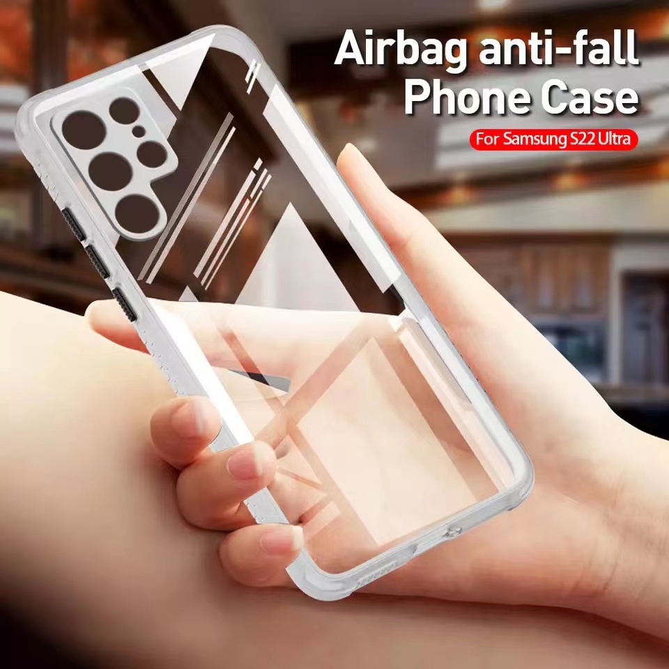 Ốp Điện Thoại Cứng Trong Suốt Chống Sốc Cho Samsung Galaxy S22 S21 S10 S20 S30 Plus Ultra S20 ...