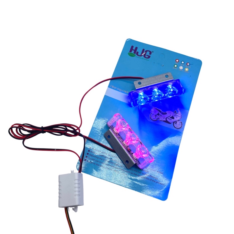 Đèn led nháy cảnh báo Police XANH ĐỎ Nhiều chế độ | Shopee Việt Nam