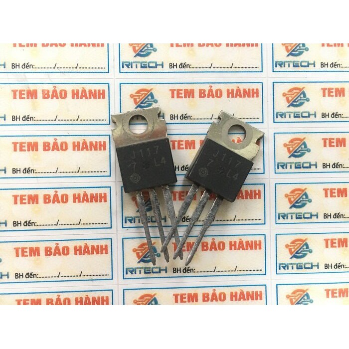 Combo 2 chiếc J117 2SJ117 Mosfet kênh P 2A 400V | Shopee Việt Nam