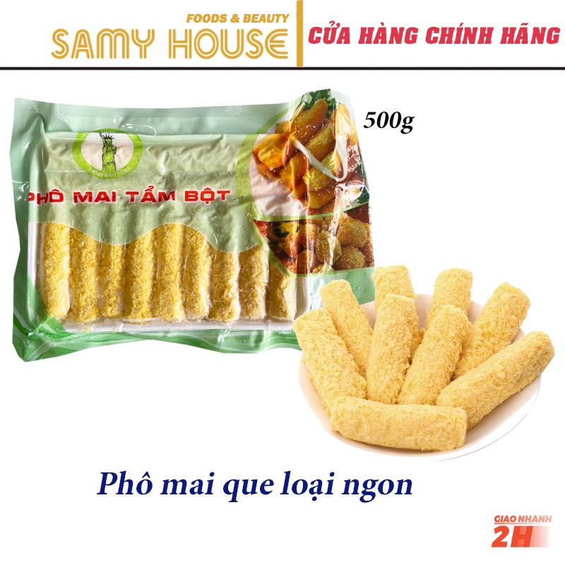[ SAMYFOOD]PHÔ MAI QUE KÉO SỢI - GÓI 500GR - 13 CÂY | Shopee Việt Nam