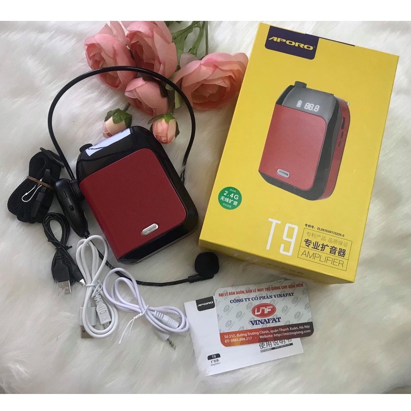 Máy trợ giảng Aporo T9 2.4G không dây - Hàng chính hãng BH 12 tháng | Shopee Việt Nam