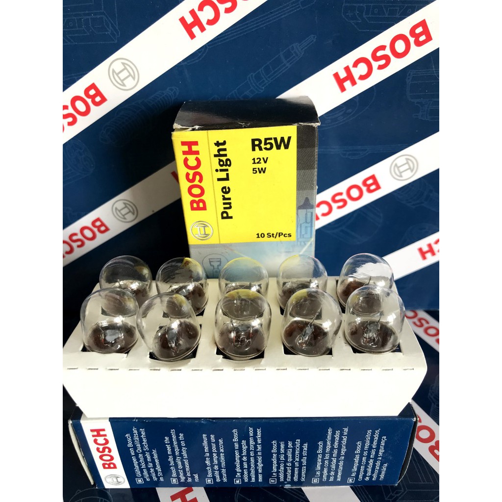 Hộp 10 Bóng đèn R5W 12V 5W- Hàng chính hãng Bosch | Shopee Việt Nam