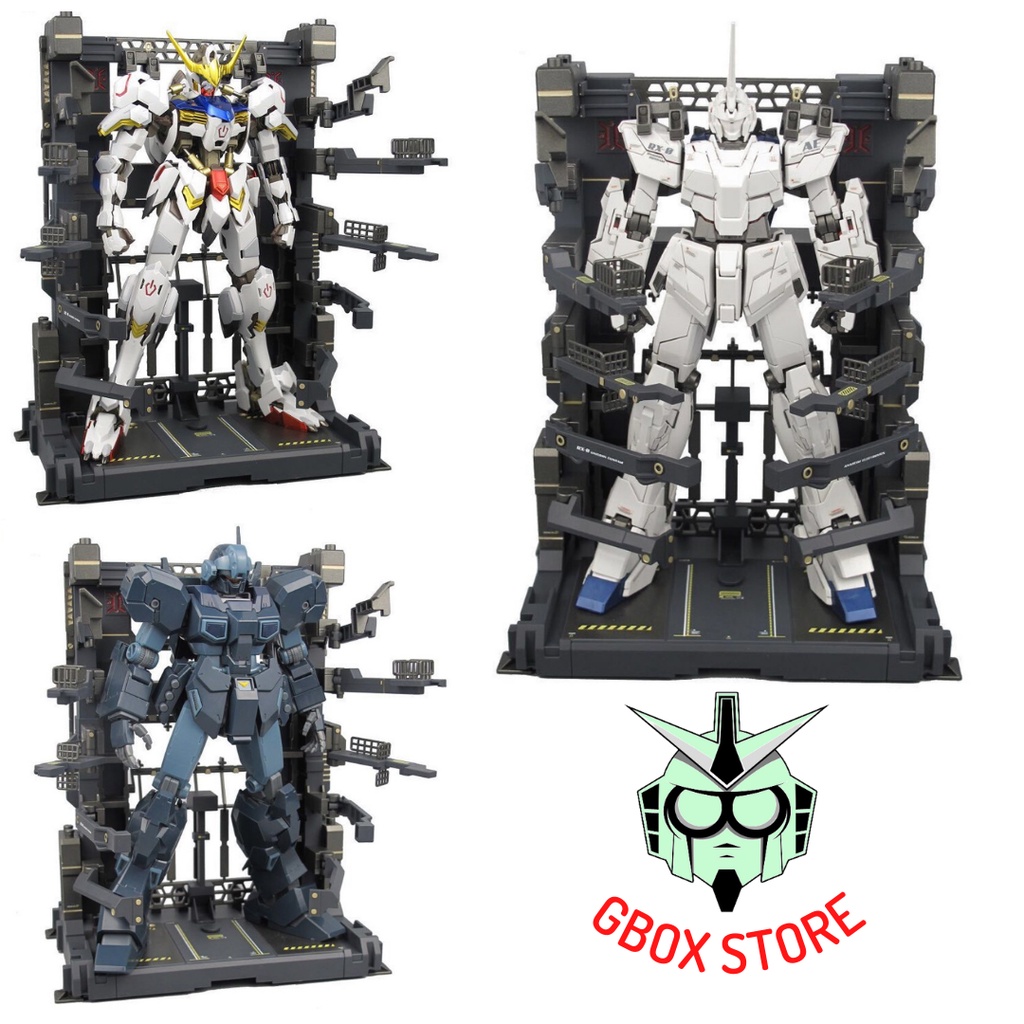 Phụ kiện Base MS Cage Hangar cho Mô hình Gundam HG RG MG | Shopee Việt Nam