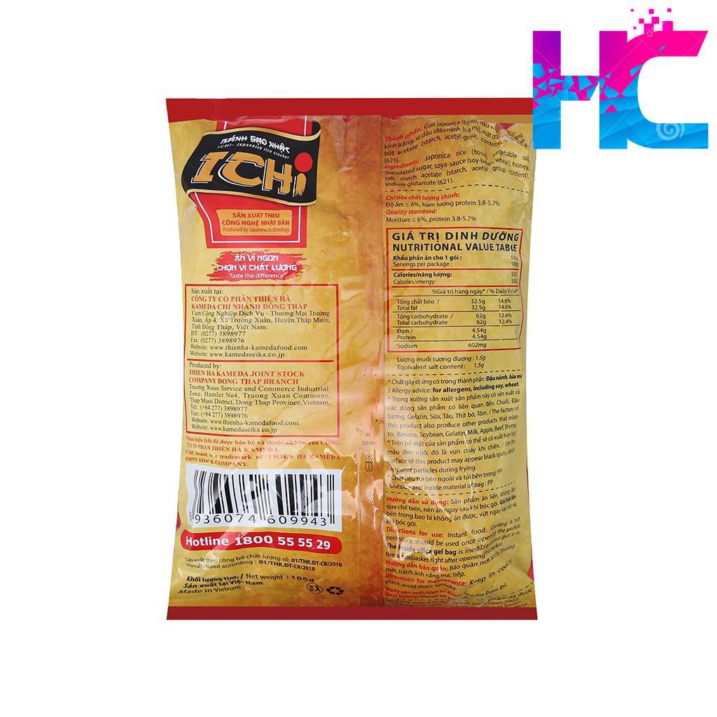 Bánh gạo Nhật ICHI vị mật ong Kameda gói 100g | Shopee Việt Nam