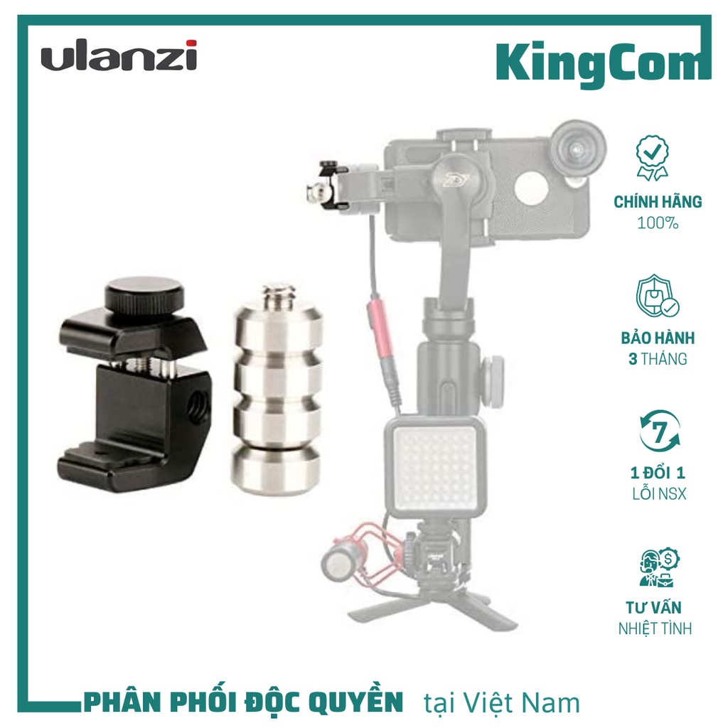 Ulanzi PT-4 - Bộ Đối Trọng Cho Gimbal Smooth 4, DJI Osmo Mobile 1, Feiyu Vimble 2, Evo Shift ...