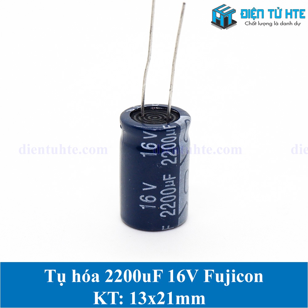 Tụ hóa 2200uF 16V 20% Fujicon 13x21mm | Shopee Việt Nam