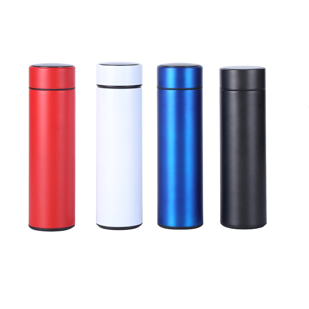 Bình Giữ Nhiệt Nhiệt Kế 500ml Inox 304 An Toàn Không Rỉ B4 Shopee