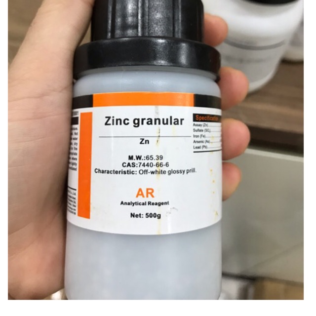 Zinc granular Xilong lọ 500g CAS 7440-66-6 Kẽm hạt zn hạt | Shopee Việt Nam