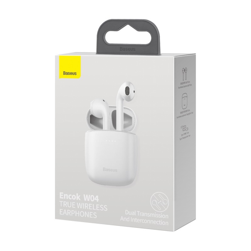 Tai nghe bluetooth Baseus Encok W04/W04 Pro True Wireless Earphones ...