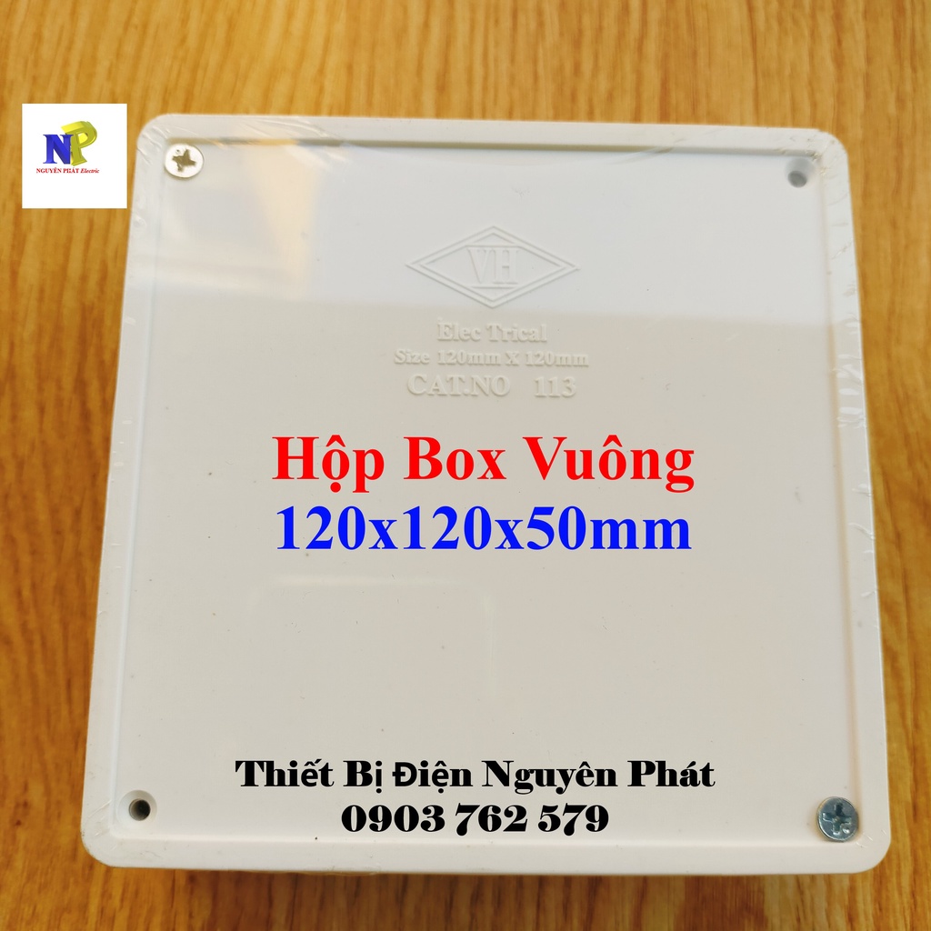 [VH] Hộp Box Vuông Âm Tường 120x120x50mm | Shopee Việt Nam