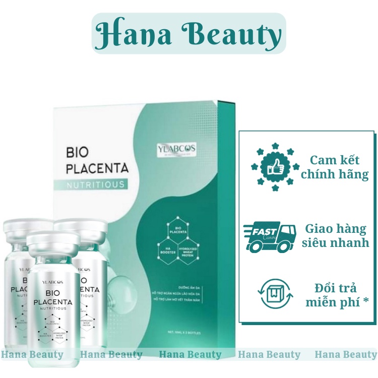 Huyết thanh siêu phục hồi Bio Placenta Ylabcos Dr Lacir hộp 3 ống ...
