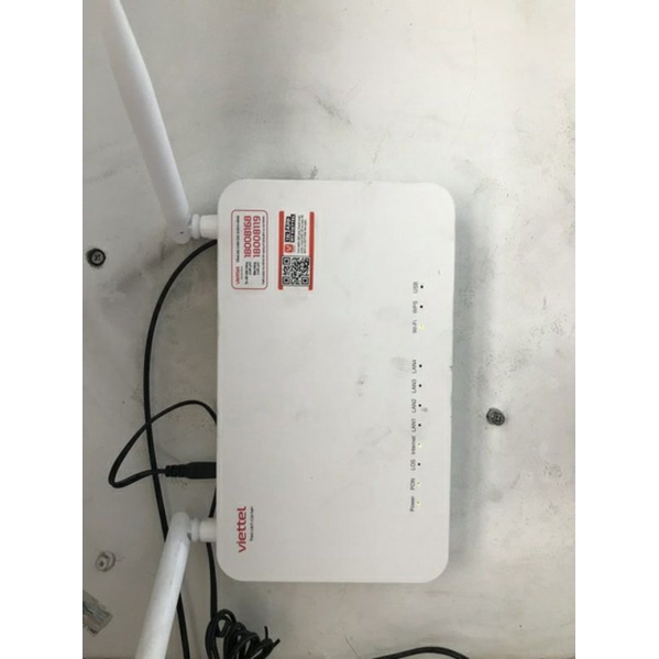 BỘ PHÁT MODEM WIFI VIETTEL ZTE F670Y (2nd) 2 băng tần mimo xuyên tường ...