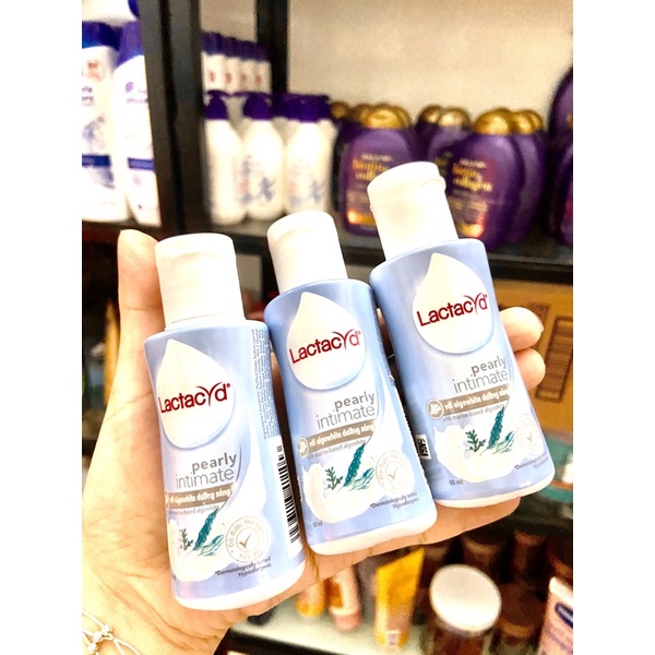 MINI SIZE - DUNG DỊCH VỆ SINH PHỤ NỮ LACTACYD 60ml | Shopee Việt Nam