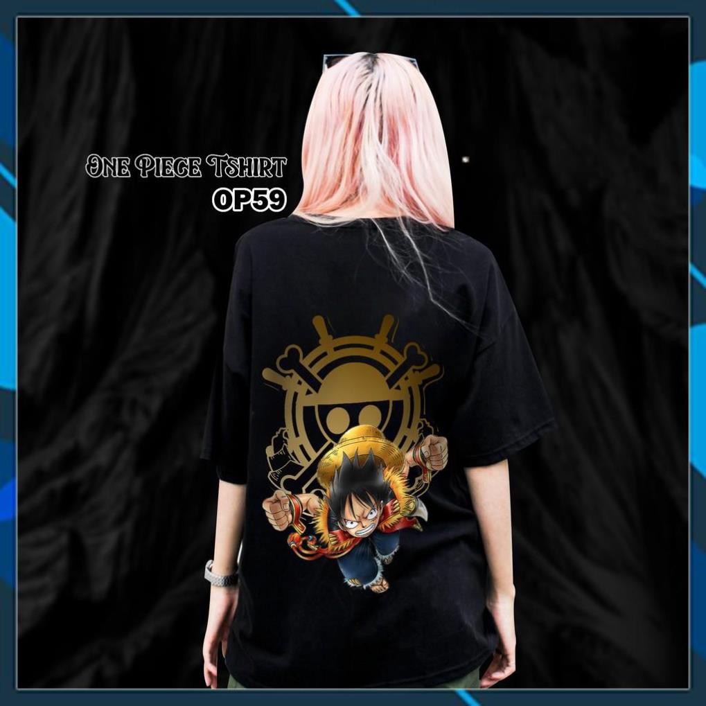 (SALE 50%) Áo Phông ONE PIECE Nam Nữ Tay Lỡ đủ size (40-90kg) 100% ...