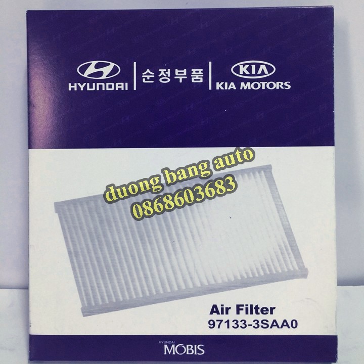 Lọc gió điều hòa Hyundai Santafe, Huyndai Sonata, Huyndai Azera, Kia ...