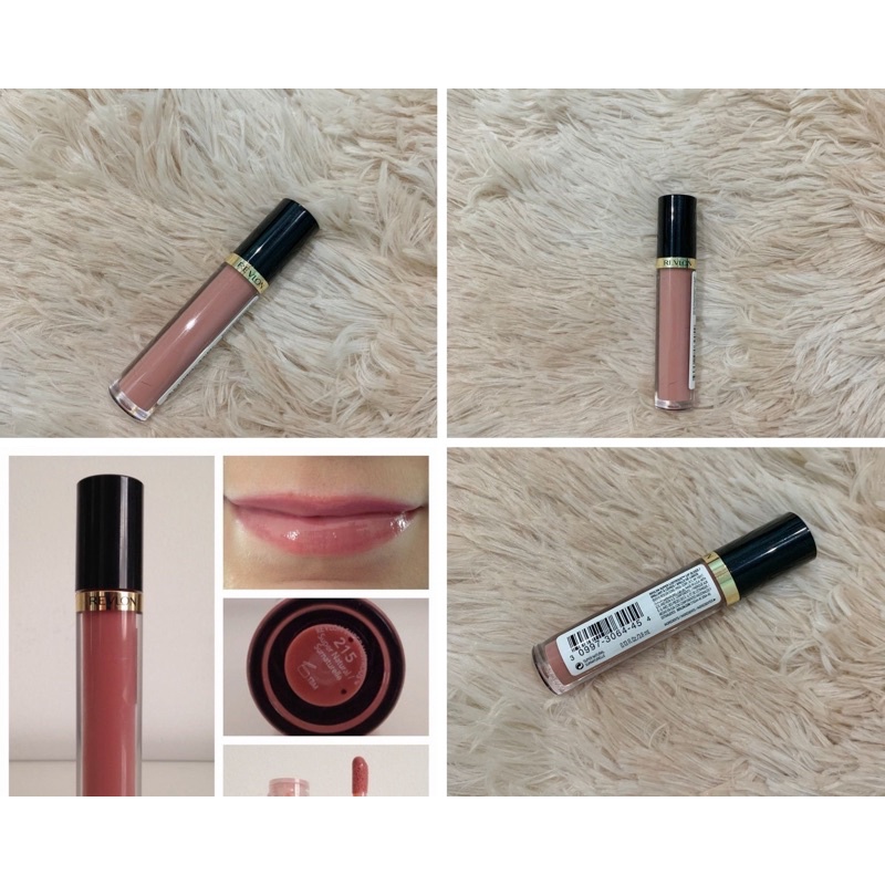 Son Revlon Super Lustrous Lip Gloss 215 Super Natural | Shopee Việt Nam
