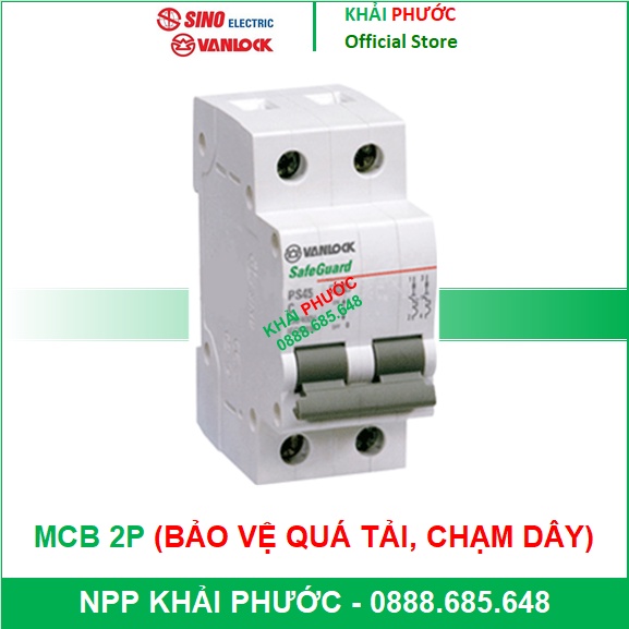 MCB 2P 1 PHA CB ĐÔI TÉP 2 CỰC ÁP TÔ MÁT APTOMAT ÁT TÔ MÁT ATOMAT 6A 10A 16A 20A 25A 32A 40A 50A ...