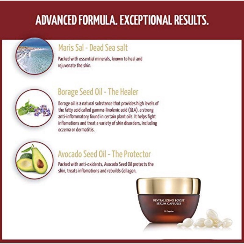 Tinh Chất Chống Lão Hóa - Revitalizing Boost Serum Capsules | Shopee Việt Nam