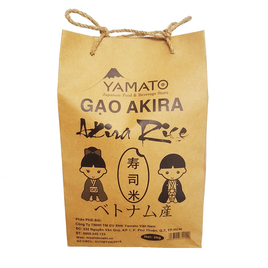 Gạo Nhật Bản Akira Rice - Túi 2kg | Shopee Việt Nam