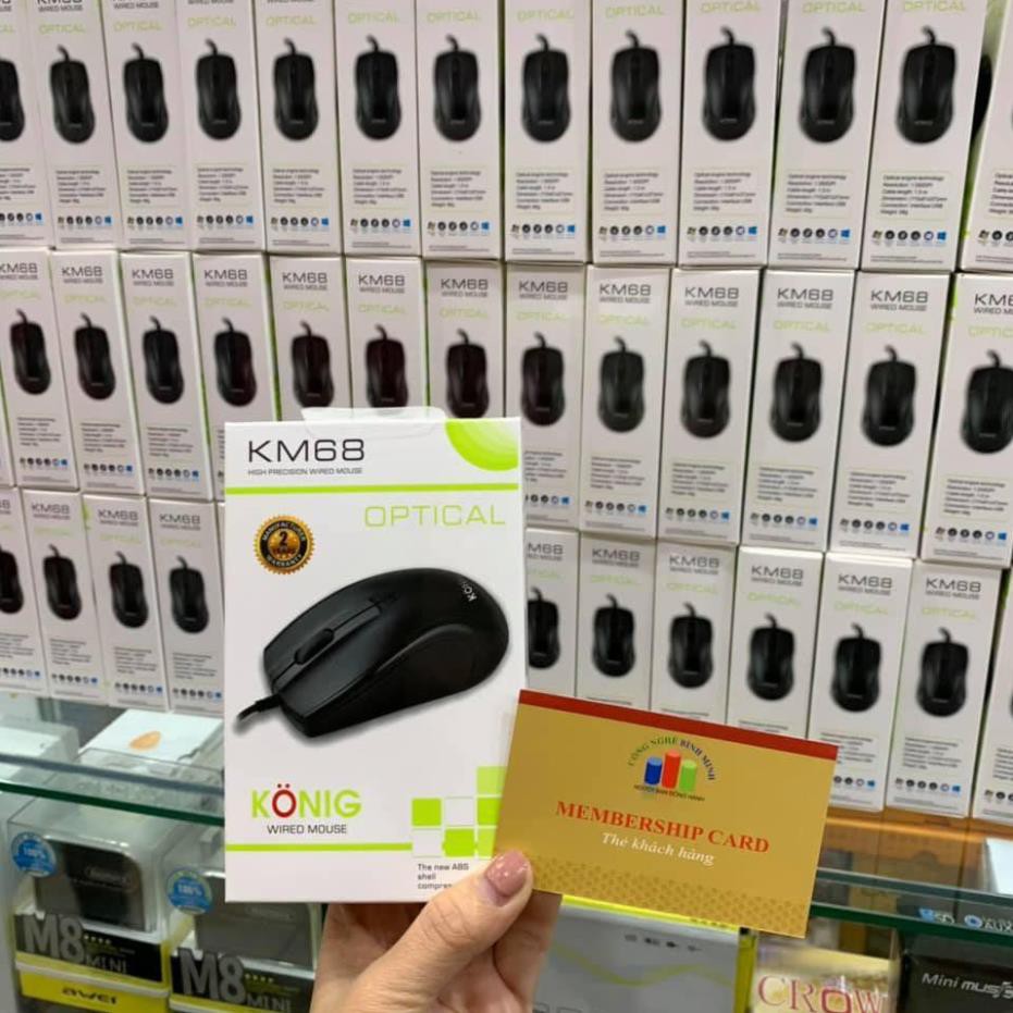 Chuột có dây KONIC KM68 | Shopee Việt Nam