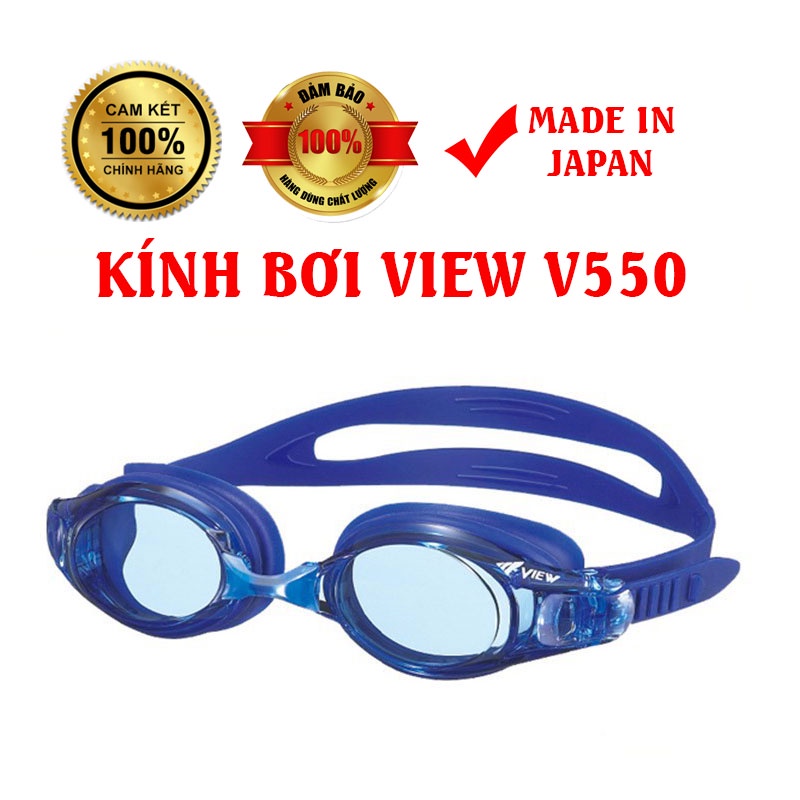 Kính bơi View V550 Xuất Xứ Nhật Bản Dùng Cho Trẻ Em Và Người Lớn | Shopee Việt Nam