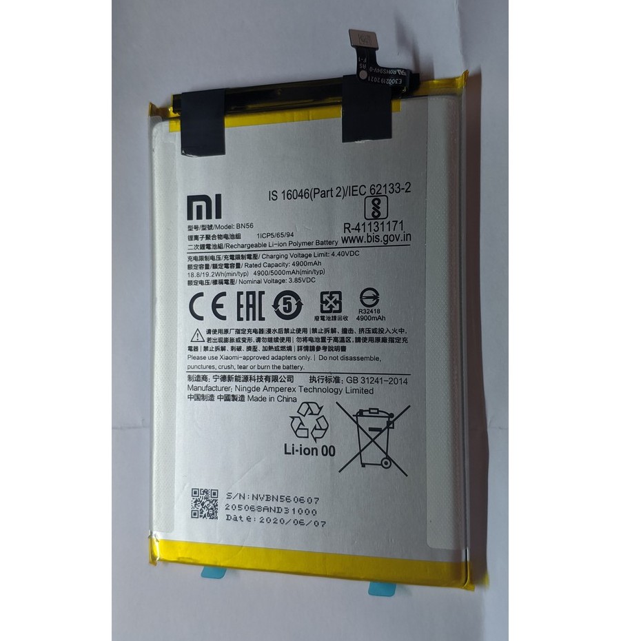 Pin redmi 9a BN56 zin chính hãng Xiaomi | Shopee Việt Nam