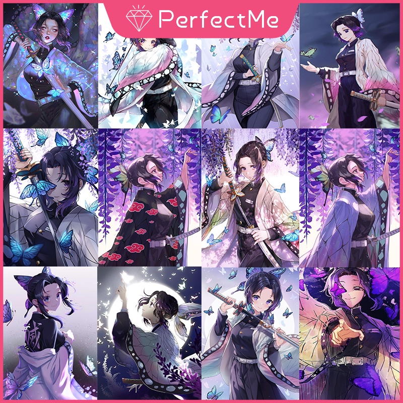 Tranh Đính Đá 5D Tự Làm Hình Anime Demon Slayer 30x40cm 卡通 5244 ...