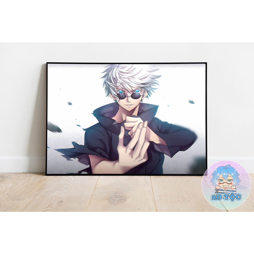 TRANH POSTER A3 GOJO SATORU (5) ANIME MANGA JUJUTSU KAISEN CHÚ THUẬT ...
