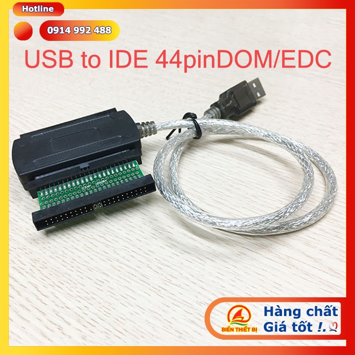 Đầu đọc thẻ USB to IDE 44pin Reader Hard Disk DOM EDC. Đọc các ổ cứng ...