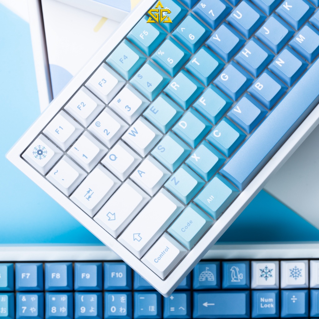 Keycap GMK Yeeti Clone 129 nút Profile CHERRY PBT Nhám | Shopee Việt Nam