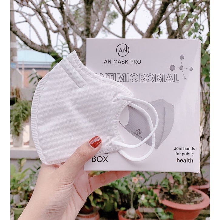 Khẩu Trang N99 6D AN Mask Pro 5 lớp lọc công nghệ nano loại bỏ 99% bụi mịn,vi khuẩn đạt chuẩn ...
