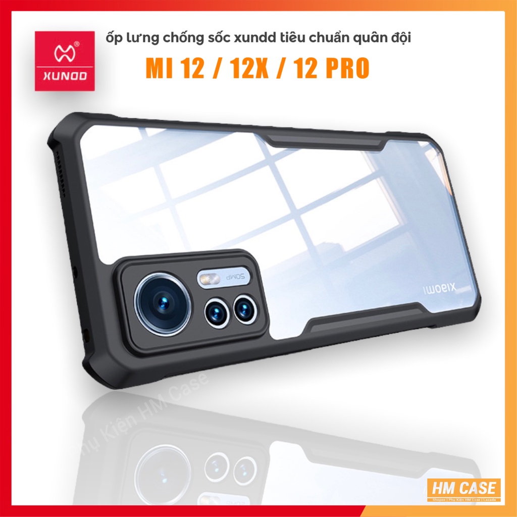 Ốp Lưng XUNDD Xiaomi Mi 12 / 12S / 12X / 12 Pro / Mi 12 Lite/ 12 Ultra ...