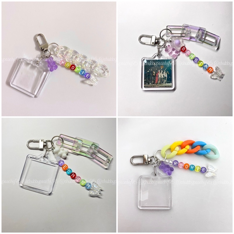 Keyring/Keychain/Móc khoá in ảnh trang trí theo yêu cầu | Shopee Việt Nam