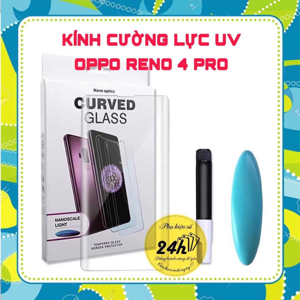 Kính Cường Lực keo UV cho Oppo Reno 10 5G Reno 10 Pro 5G Reno 8T 5G ...