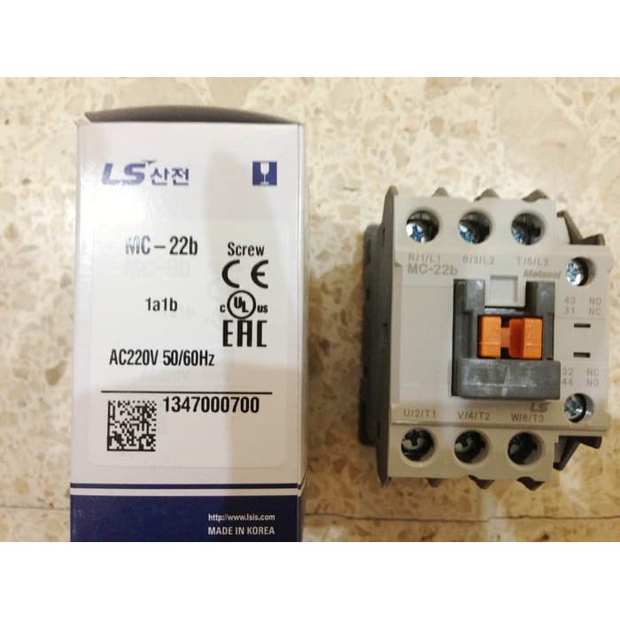 Khởi động từ Contactor LS MC-22a 1a1b 22A 220v | Shopee Việt Nam