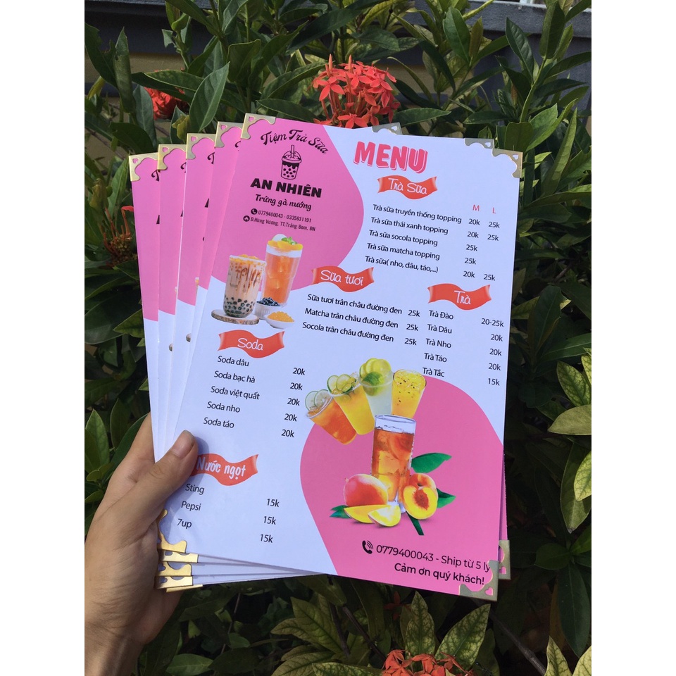 MENU BỒI FOMEX 3MM, 5MM | Shopee Việt Nam