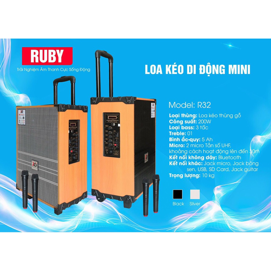 Loa Ruby R32 (3 TẤC) | Shopee Việt Nam