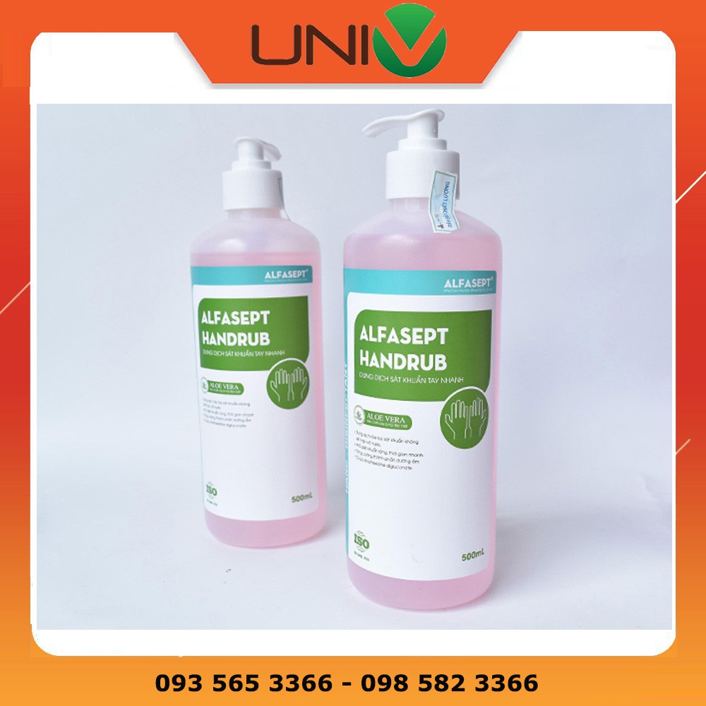 (Chính hãng) Nước rửa tay khô nhanh - dung dịch sát khuẩn ALFASEPT ...