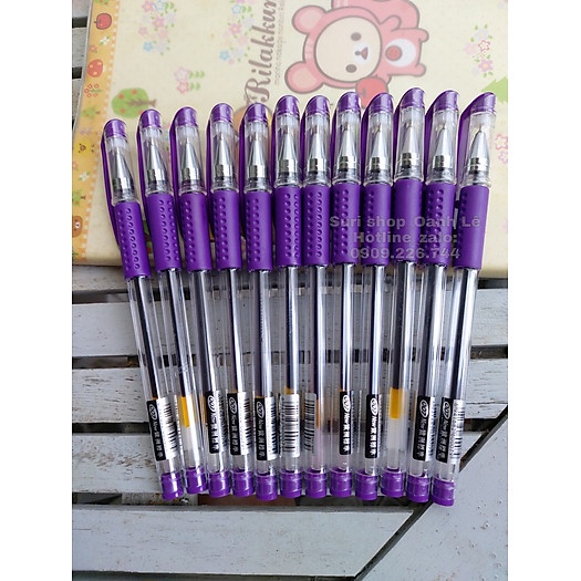 Bút, viết mực Gel Mini, 0.5mm (12 cây/hộp) | Shopee Việt Nam