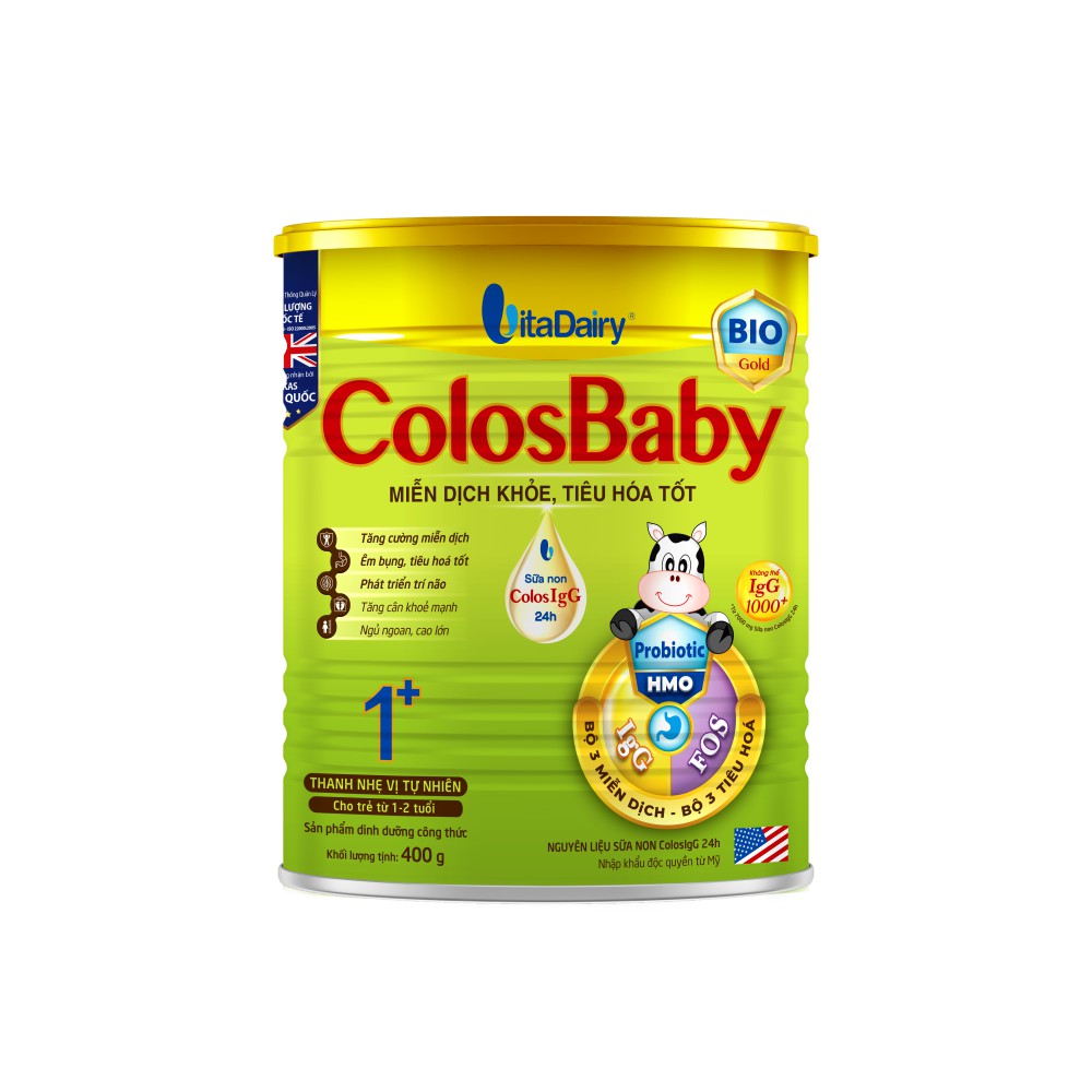 Sản phẩm dinh dưỡng công thức Colosbaby BIO Gold 1+ 400g | Shopee Việt Nam