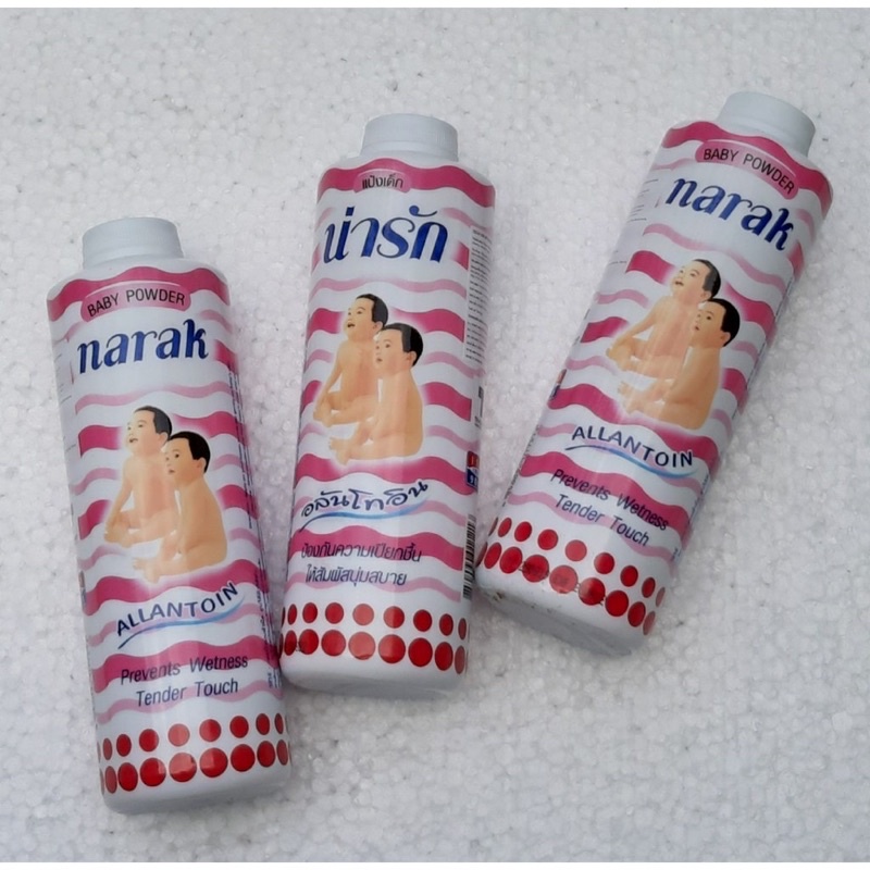 Phấn rôm Narak 180g thơm dịu nhẹ rôm sẩy trẻ em cả người lớn - Thái Lan | Shopee Việt Nam