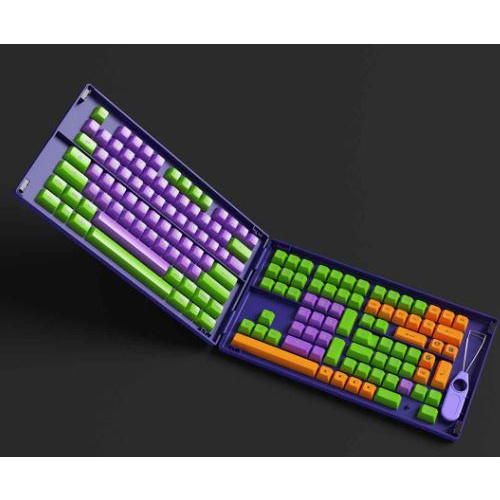 Bàn Phím AKKO Keycap set EVA-01 (PBT Double-Shot/ASA profile/158 nút ...