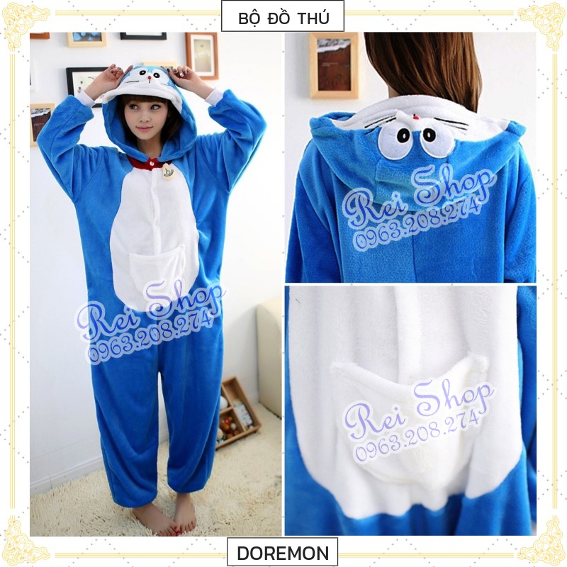 Bộ Đồ Thú Doraemon - Cosplay Mèo Máy Doraemon | Shopee Việt Nam