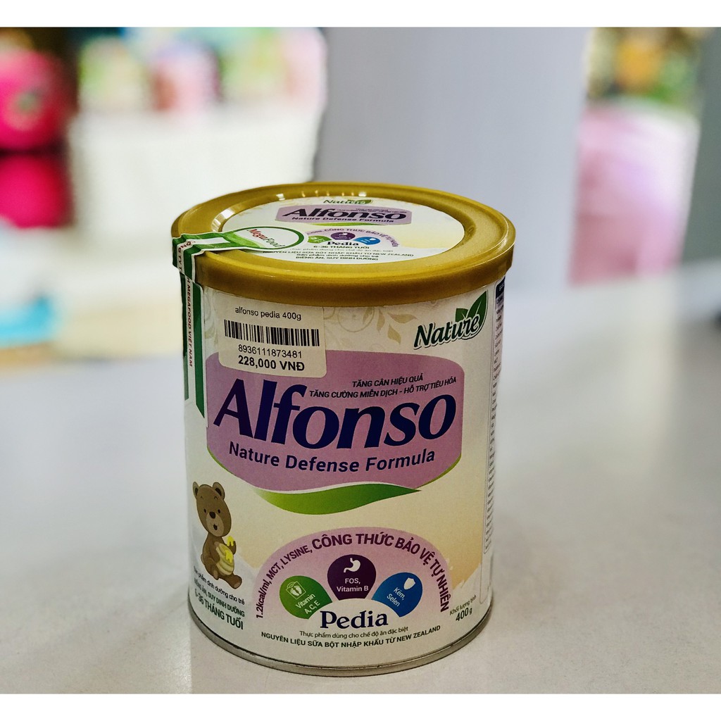 Sữa Alfonso 400g [NHẬP KHẨU NGUYÊN LIỆU TỪ NEW ZEALAND ] dành cho tre ...