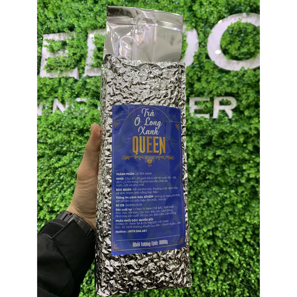 Trà Oolong Xanh/ Ô Long Đài Loan Xanh Queen Gói 1kg | Shopee Việt Nam