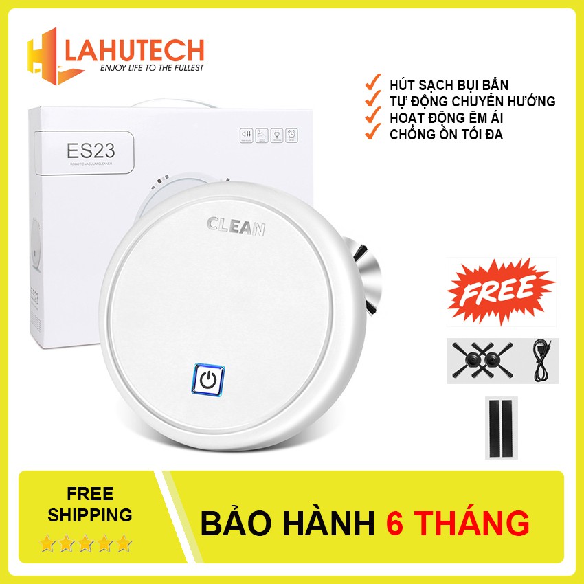 Robot hút bụi lau nhà tự động thông minh ES23 - Lahutech | Shopee Việt Nam