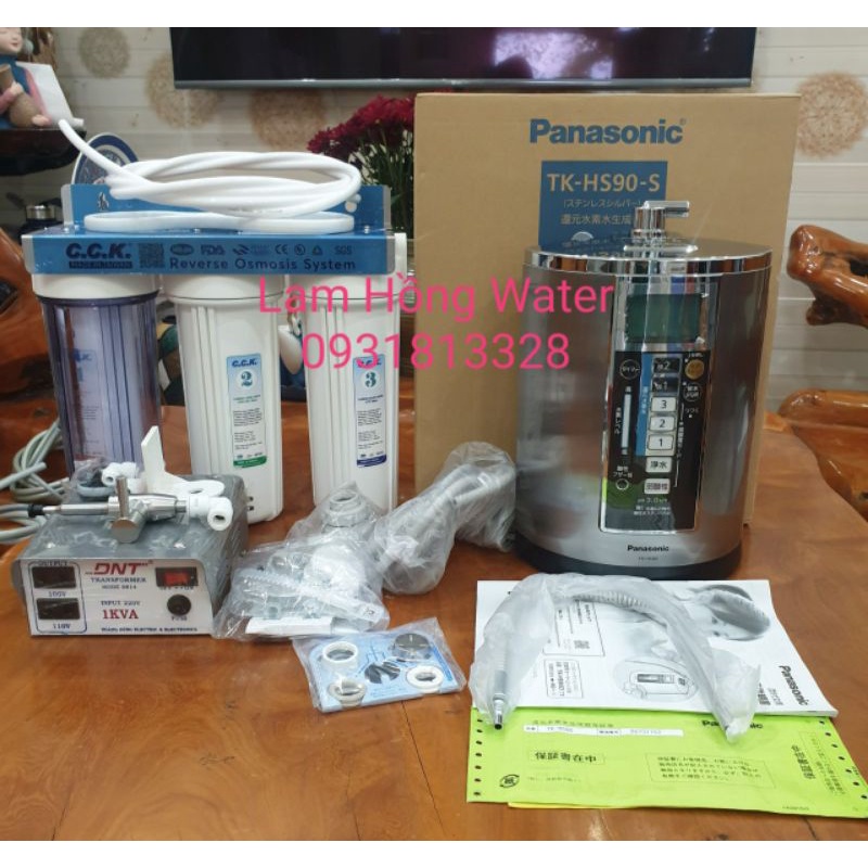 Combo máy lọc nước ion kiềm Nhật Bản Panasonic TK HS 90 mới Fullbox - BH 2 năm | Shopee Việt Nam