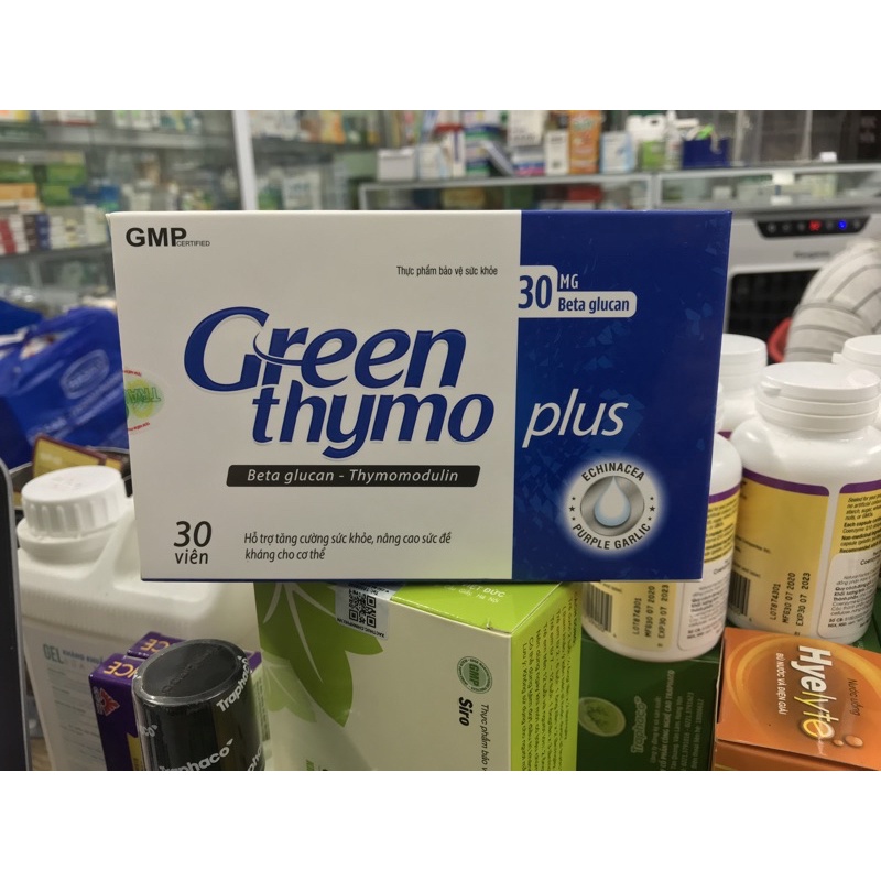 Hỗ trợ tăng cường sức đề kháng Green Thymo Plus | Shopee Việt Nam