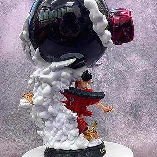 (Có sẵn - 40cm) Mô hình Luffy Gear 3 khổng lồ phun sơn bóng | Shopee ...